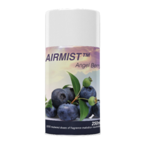 Airmist Angel Berry Air Freshener Refills 12 x 250ml Aerosol FCC-250 ...