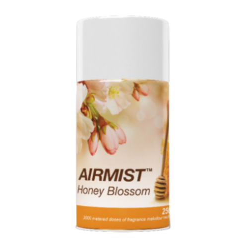 Airmist Honey Blossom Air Freshener Refills 12 x 250ml Aerosol FCC-250 ...